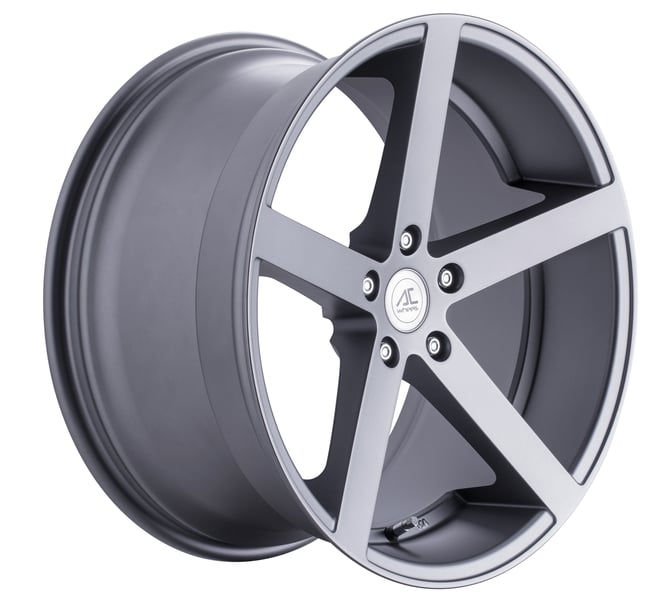 AC WHEELS Star Five 20X10 ET38 - Dark Grey | ACSTARFIVE20X10ET38DG ...